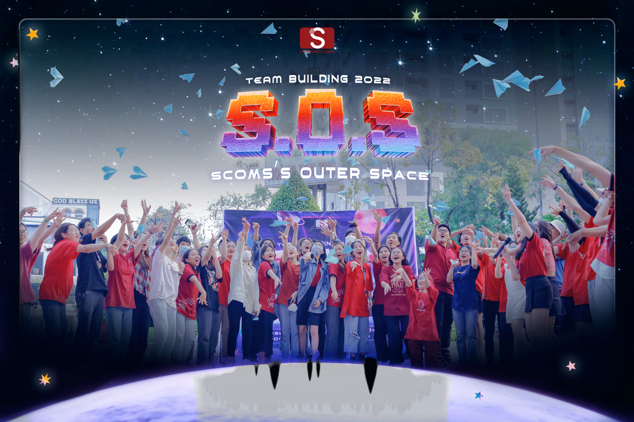 Team Building 2022: S.O.S - Scoms’s Outer Space - S Communications